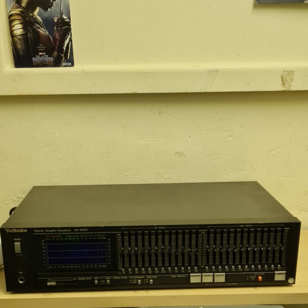 Pre-owned Technics SH-8055 Stereo Graphic Equaliser. - Own4Less